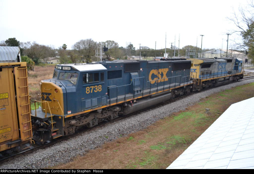CSX 8738